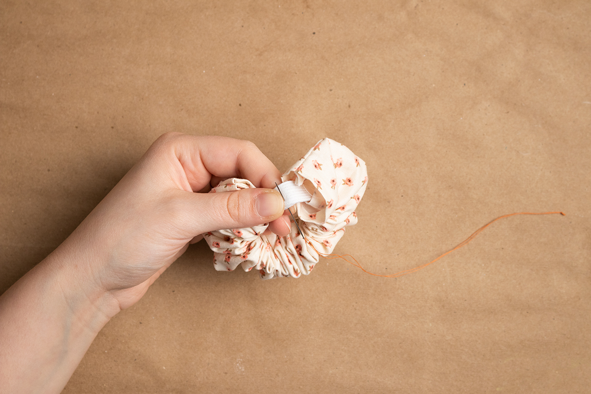 How To Make Scrunchies 2 Methods | Beginner Sewing Project | Olivia OHern